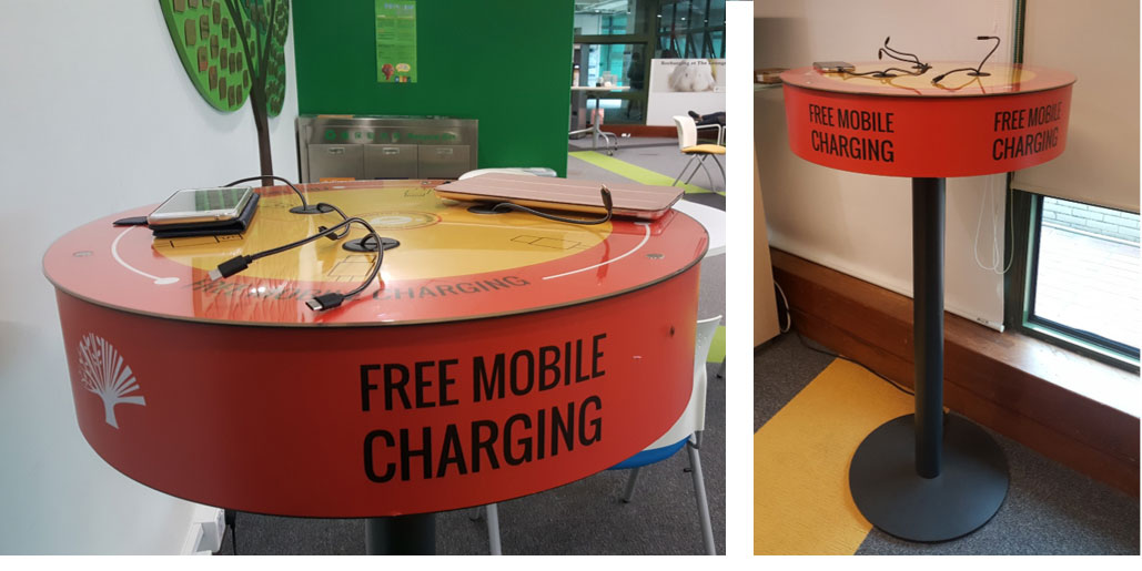 Mobile Device Charging Stations – EdUHK Library
