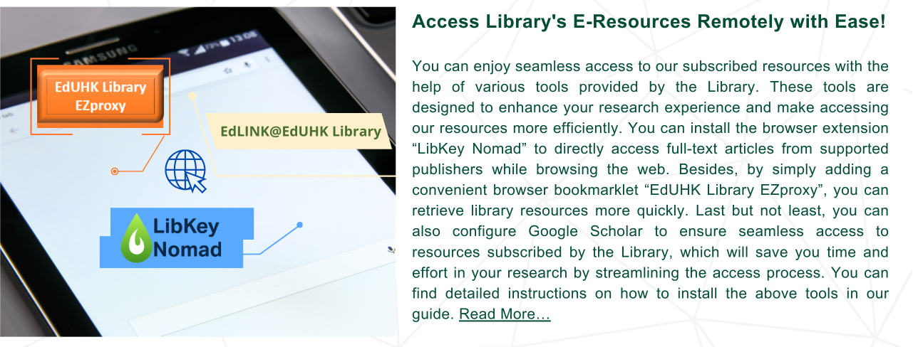 Library Links (November 2023, Issue 4) – EdUHK Library